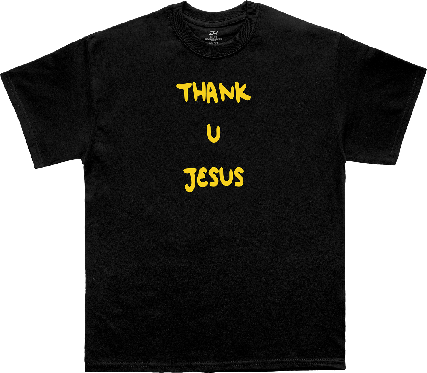 Thank U Jesus Black Tee! – Official Merch by D'Aydrian Harding