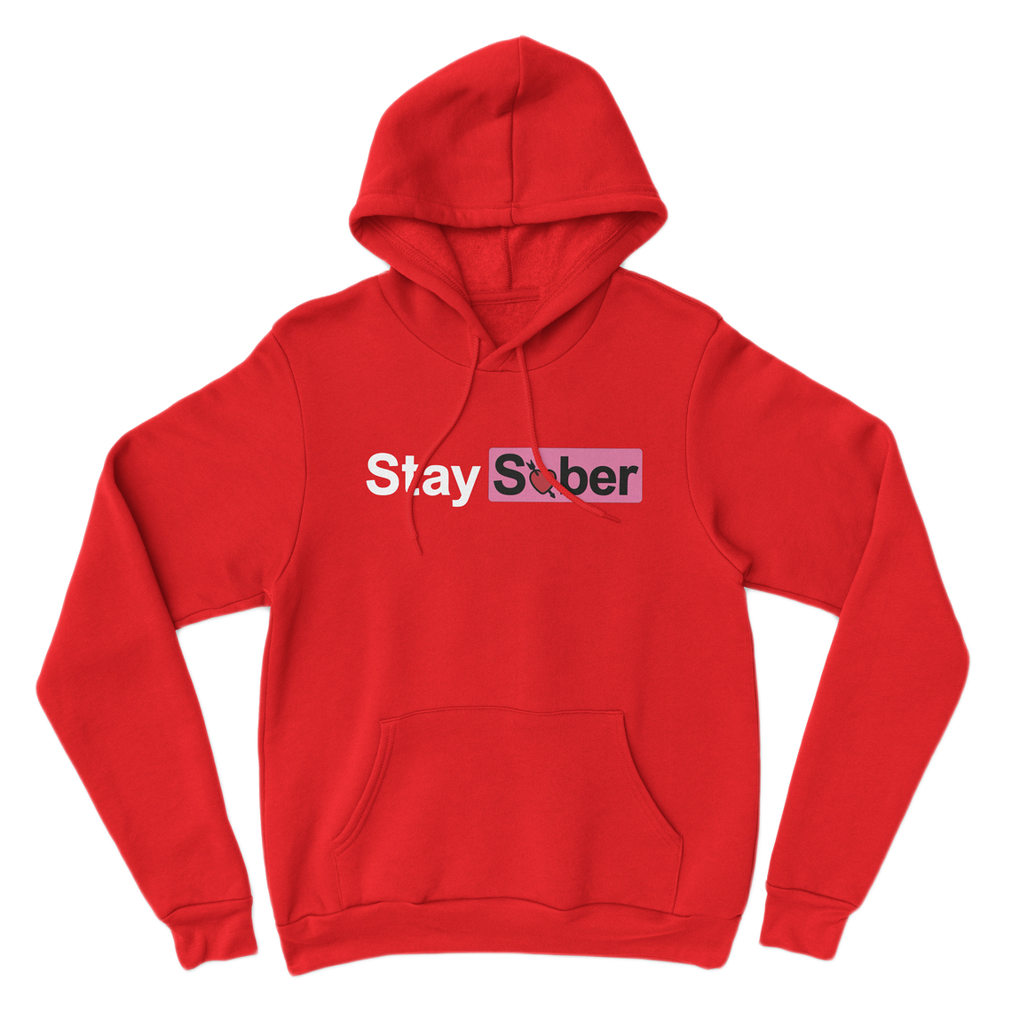 Valentine's Stay Sober Hoodie! – Official Merch by D'Aydrian Harding