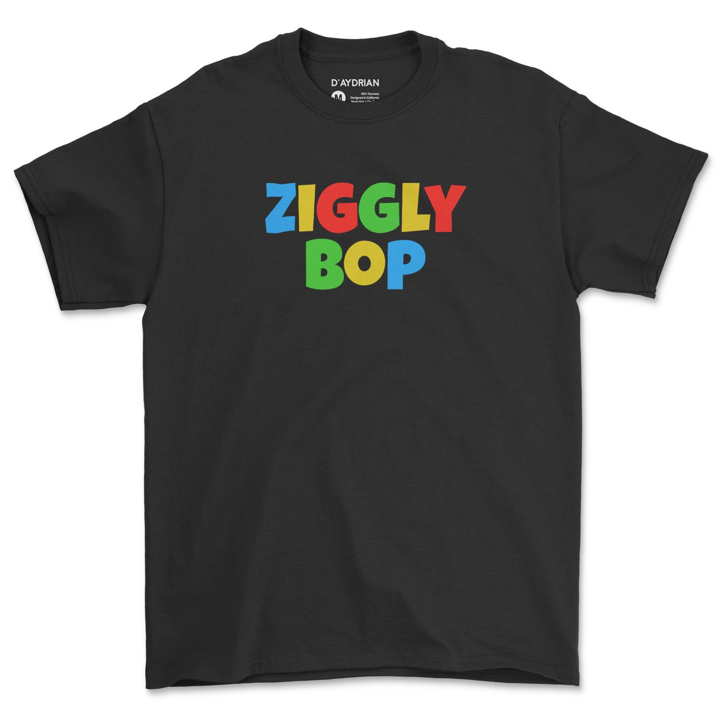 Colorful Ziggly Bop Tee – Official Merch by D'Aydrian Harding