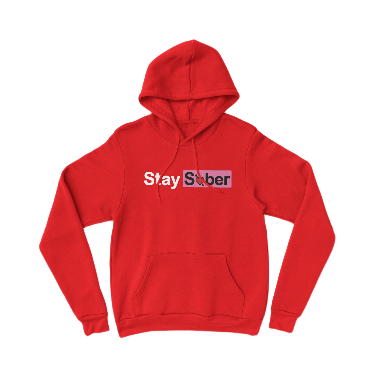 Valentine's Stay Sober Hoodie! – Official Merch by D'Aydrian Harding